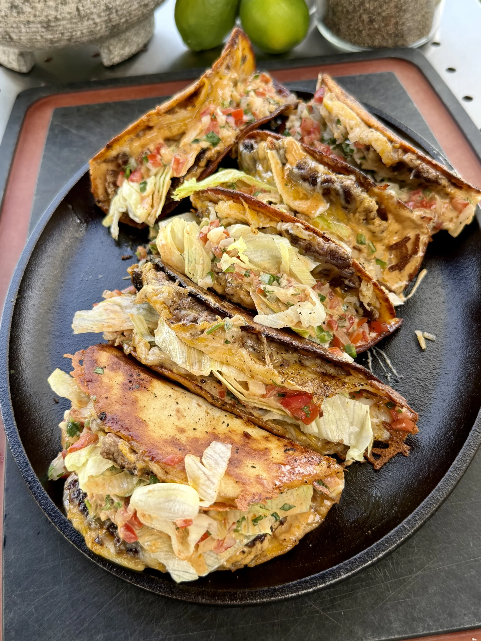 Taco Smash Burgers - Grill Nation - Recipes, Grills and Grilling Products